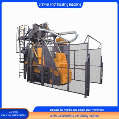 China Tumble Shot Blasting Machine with Safety Interlocks Customized for sale
