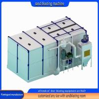 China Revolutionize Your Derusting Process with PMW Series Automatic Sand Blasting Booth for sale