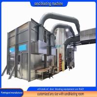 China Revolutionize Your Derusting Process with PMW Series Automatic Sand Blasting Booth for sale