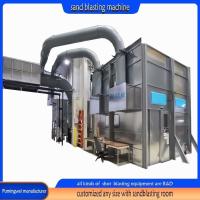 China Revolutionize Your Derusting Process with PMW Series Automatic Sand Blasting Booth for sale