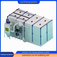 China Revolutionize Your Derusting Process with PMW Series Automatic Sand Blasting Booth for sale