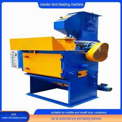 China High Cleanliness Tumble Belt Shot Blasting Machine with Continuous Molded Rubber Belt for sale
