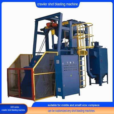 Cina Crawler Conveyor Shot Blasting Cleaning Machine for Aluminum Parts Within Your Budget in vendita