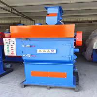 China Customization Q329 Auto Rust Cleaning Crawler Tumble Rubble Belt Shot Blasting Machine for sale