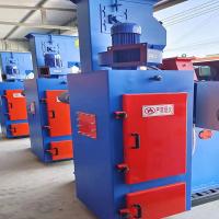 China Customization Q329 Auto Rust Cleaning Crawler Tumble Rubble Belt Shot Blasting Machine for sale