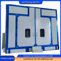 China Advanced Performance Process Sandblasting Booth for Customized Cleaning Solutions for sale