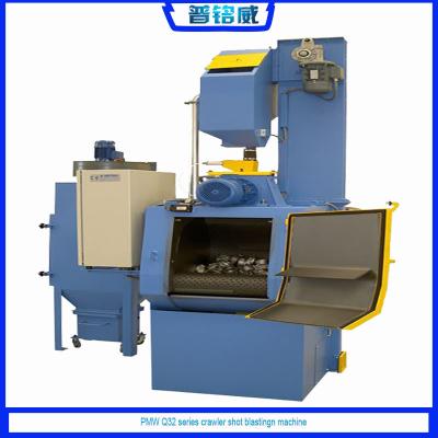 China Customized Q3210 Multiple Colors Crawler Belt Shot Blasting Machine for Small Forgings en venta