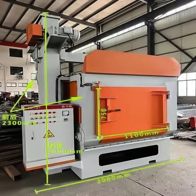 China Customized Q3210 Multiple Colors Crawler Belt Shot Blasting Machine for Small Forgings en venta