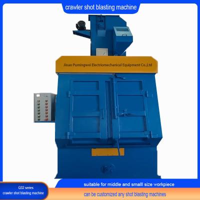 China Customized Q3210 Multiple Colors Crawler Belt Shot Blasting Machine for Small Forgings en venta