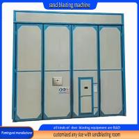China Advanced Performance Process Sandblasting Booth for Customized Cleaning Solutions for sale