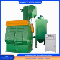 China 26 Total Power Crawler Type Shot Blasting Machine for Forging Surface Oxide Skin for sale