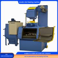 China 26 Total Power Crawler Type Shot Blasting Machine for Forging Surface Oxide Skin for sale