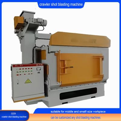 China Crawler Abrator Metal Surface Dust Removal Shot Blasting Machine with Shock Resistant Te koop