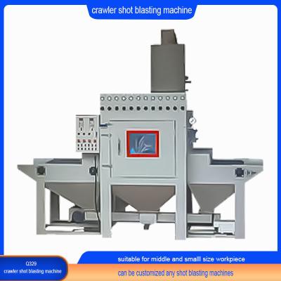 China Crawler Abrator Metal Surface Dust Removal Shot Blasting Machine with Shock Resistant Te koop