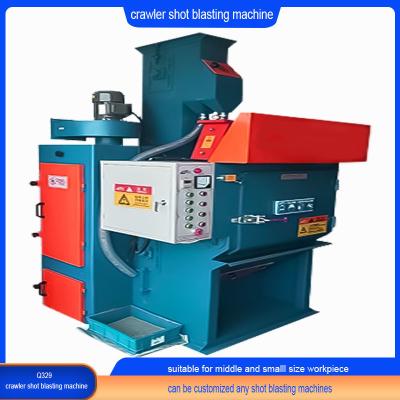 China Crawler Abrator Metal Surface Dust Removal Shot Blasting Machine with Shock Resistant Te koop