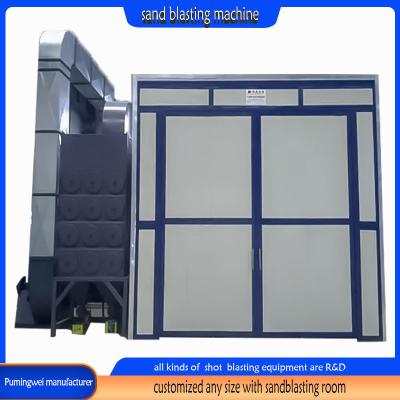 Κίνα 20 Years Industrial Experience Customized Sandblasting Rooms for Derusting Workpieces προς πώληση