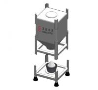 China 3500L Solid Conveying System Movable Tank Huge Capacity for sale