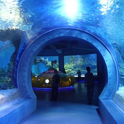 Cina chiaro 3mm bordo acrilico 93% dell'acquario dello strato di 6mm per la piscina in vendita