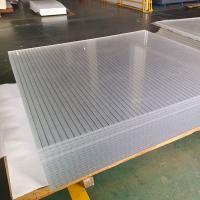 China Custom High Transparent Perspex Clear Acrylic Sheets Noise Barrier 88% Light Transmission 80x Impact Resistance for sale