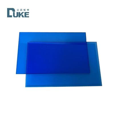 Cina Fogli di plexiglass di colore blu chiaro e trasparente in vendita