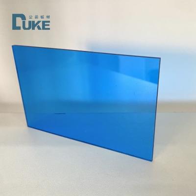 Cina Fogli di plexiglass di colore blu chiaro e trasparente in vendita