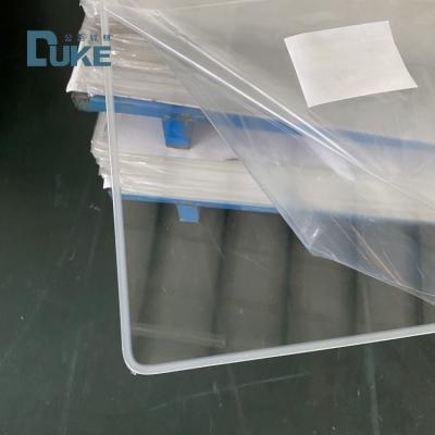 Cina Foglio acrilico fuso di grado ottico Duke 100% vergine Mitsubishi MMA Alta chiarezza 92% Specchiatura Precisione 10mm 2mm Taglio di schede UV in vendita