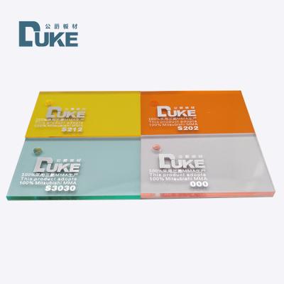 Cina trasmissione acrilica 92% dello strato 1220x2440mm del bordo PMMA del segno di 3mm alta in vendita