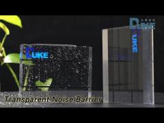 PMMA Transparent Noise Barrier Plexiglass Acrylic 4 x 8ft Lightweight