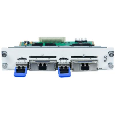 China 2ch 100G QSFP28 To DWDM CFP2 OEO Transponder For Fast Data Center Interconnect for sale