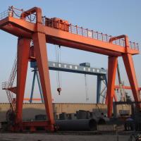 China Double Girder Custom Gantry Cranes 100 Tons High Power Continuity Rate for sale