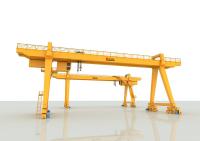 China Double Girder Custom Gantry Cranes 100 Tons High Power Continuity Rate for sale
