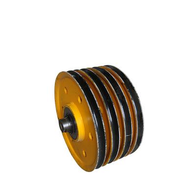 China 600*150 Double Beam Crane Trolley Wheels Set Multi Specification Available for sale