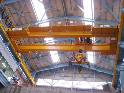 China Industrial Double Girder Overhead Crane 50 Ton Stable Running Long Service Life for sale