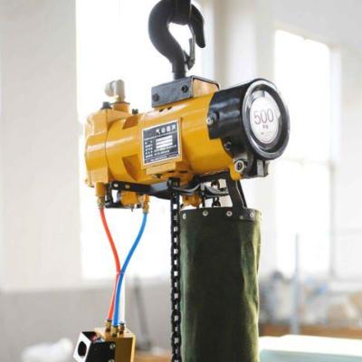 Cina Blocchetto a catena elettrico pneumatico di potenza aerea manutenzione facile di sollevamento d'altezza di capacità di 5 tonnellate in vendita