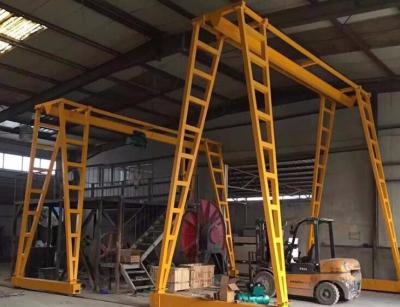 China Single Beam Small Gantry Crane 1T 2T Load Capacity Quick Easy Assembly for sale