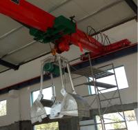 China Small 10 Ton Single Girder Bridge Crane Span 15m Wireless Remote Control for sale