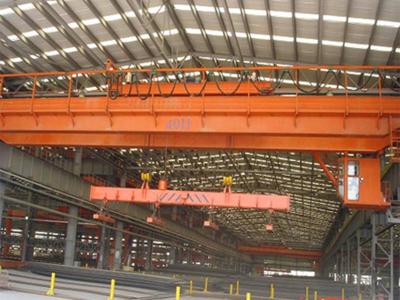 China De hoge Opheffende Luchtkraan van de Hoogte Dubbele Balk met Elektromagnetische Hangende Straal Te koop