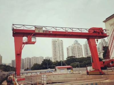 China Workshop Outdoor L Type Single Girder Gantry Crane Rail Mounted for sale