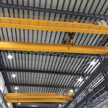 China 35T 5m/min European Overhead Crane Double Beam Frequency Inverter Speed Control for sale
