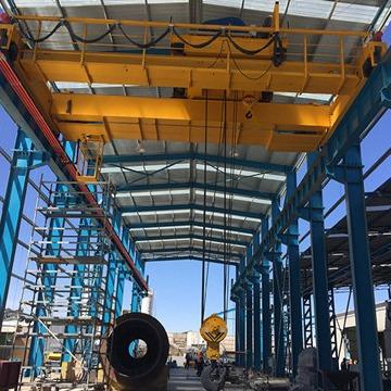 China 35T 5m/min European Overhead Crane Double Beam Frequency Inverter Speed Control for sale