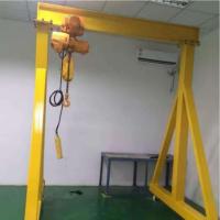 China Assembly Workshop 3.5T Mobile Gantry Crane Span 7m for sale