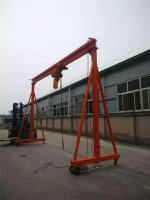 China Assembly Workshop 3.5T Mobile Gantry Crane Span 7m for sale