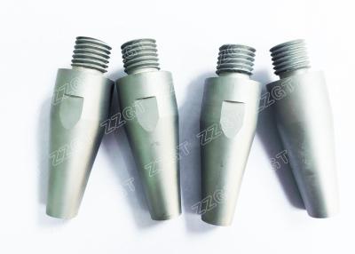 China YG11 Custom Tungsten Carbide Special Products With Screw Thread For Mixing Use for sale