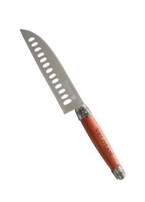 Cina Il coltello da cucina della noce fissa l'acciaio inossidabile 5Cr15Mov 0.4kg di 32.2cm con il modello del laser in vendita