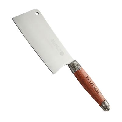 Cina il porta-coltelli della noce di 10cm Brown ha fissato l'acutezza 1.4kg del commestibile di acciaio inossidabile in vendita