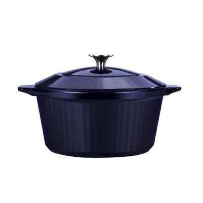 Cina La cottura del ghisa smalta il vaso di riserva PFOA prende le impronte digitali al vaso di cottura 32cm libero in vendita