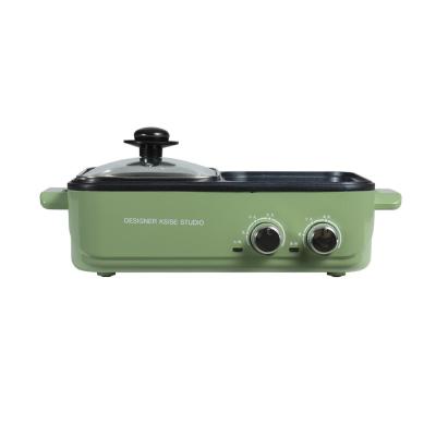 Cina il piccolo stufato di castrato elettrico per uso domestico del BARBECUE dell'apparecchio 50Hz di 36cm non attacca 1200W in vendita