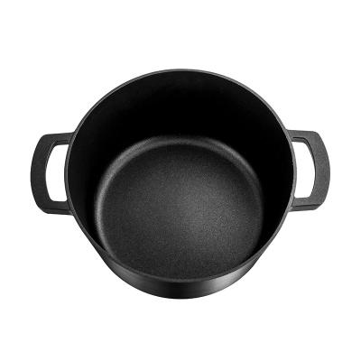 Cina Il vaso 24cm Velosan 4L del latte del bastone del nero della lega di alluminio non anti scotta la maniglia in vendita