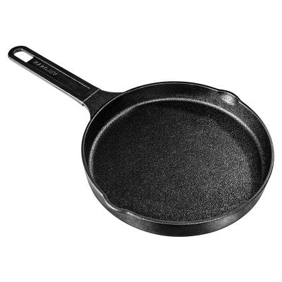 Cina La prova di corrosione il ghisa che cucina la padella del ghisa delle pentole 2.1kg 24cm in vendita