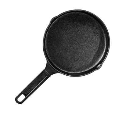 Cina la padella del ghisa di 24cm filtra le pentole di induzione pressofusione il fondo ispessito meno olio in vendita